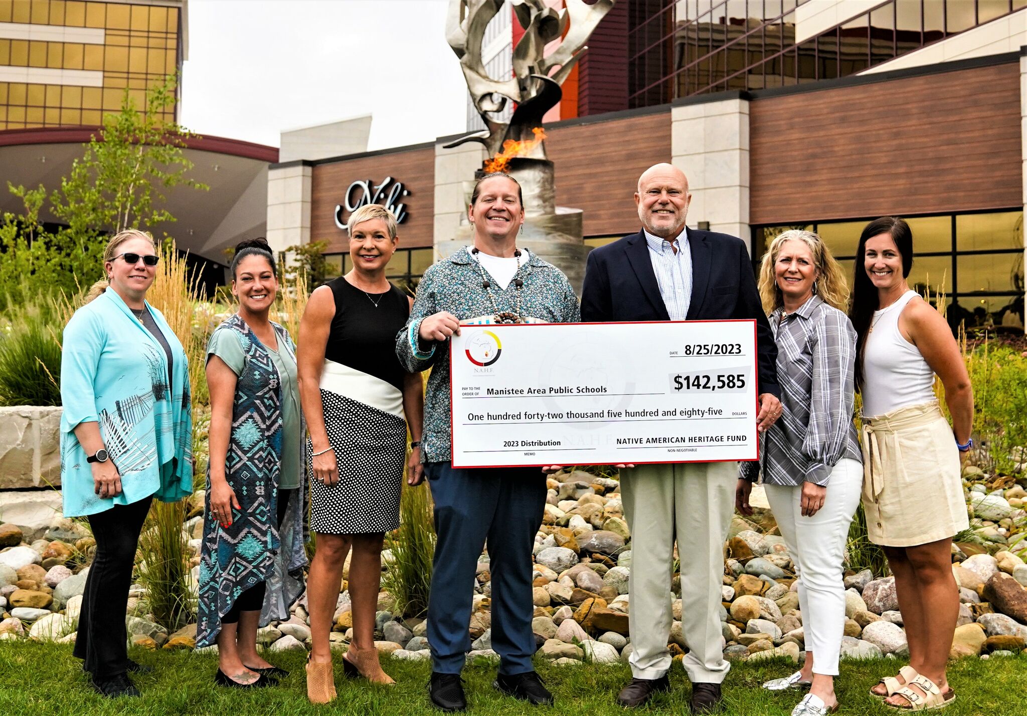 Manistee school receives $142K grant for mascot rebranding