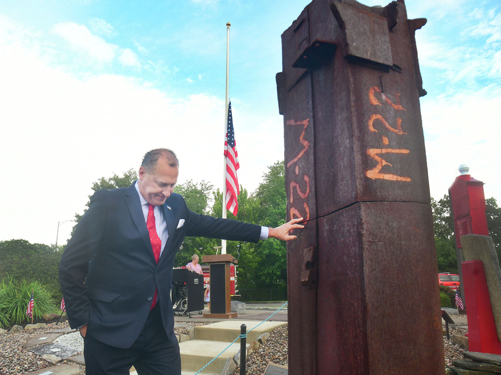 PHOTOS: Manchester Fire Department marks Sept. 11 anniversary