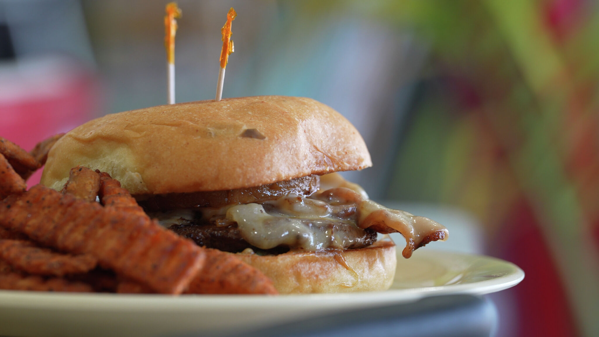 Conroe man won a dream burger contest at Burger Fresh & More