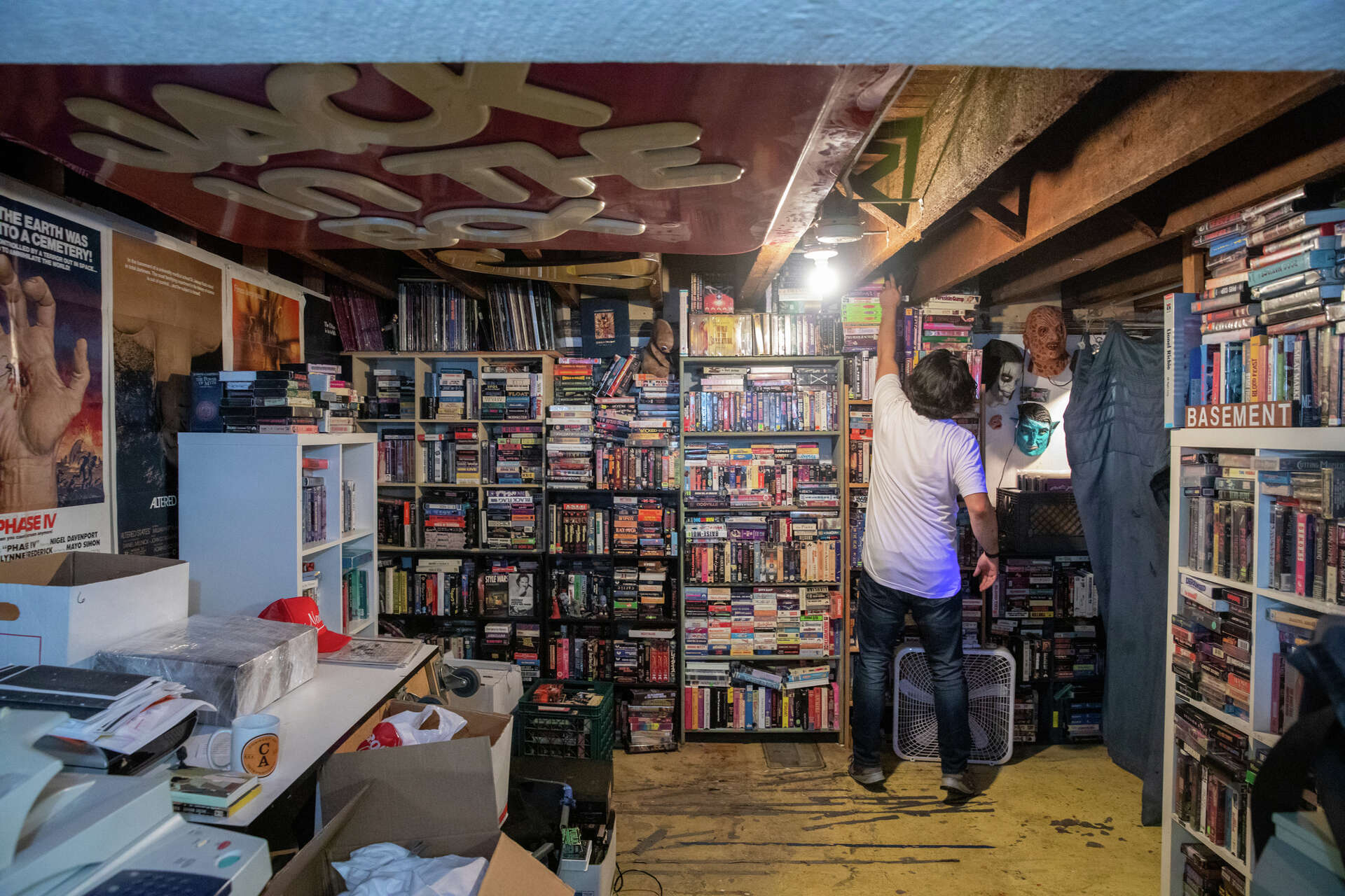 One of most incredible VHS collections hides in an SF basement