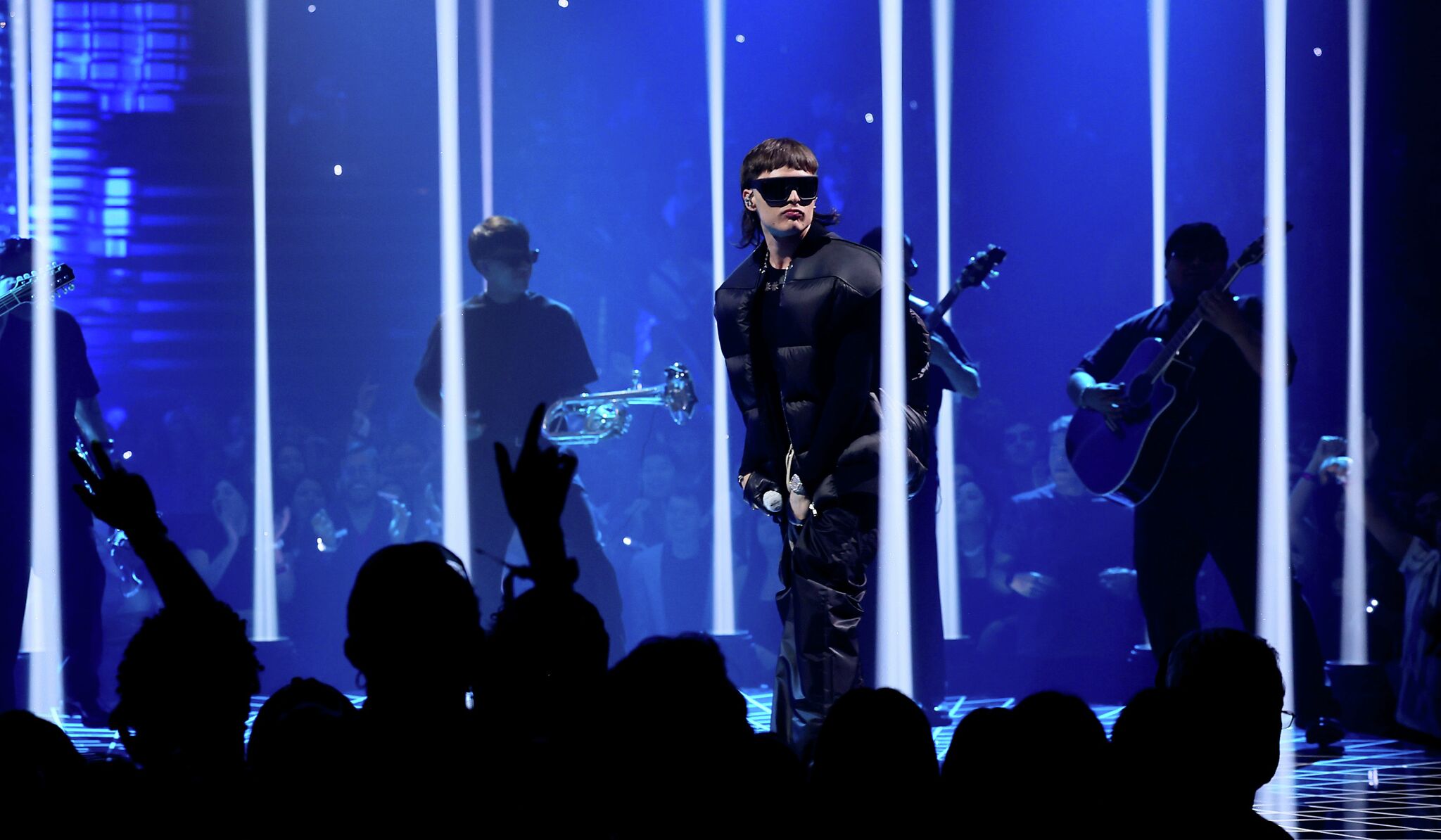 Watch Peso Pluma perform 'Lady Gaga' on the MTV Video Music Awards