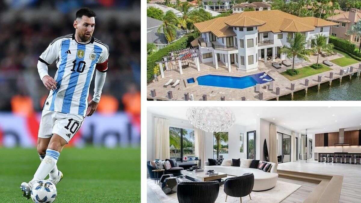 Lionel Messi House And Cars