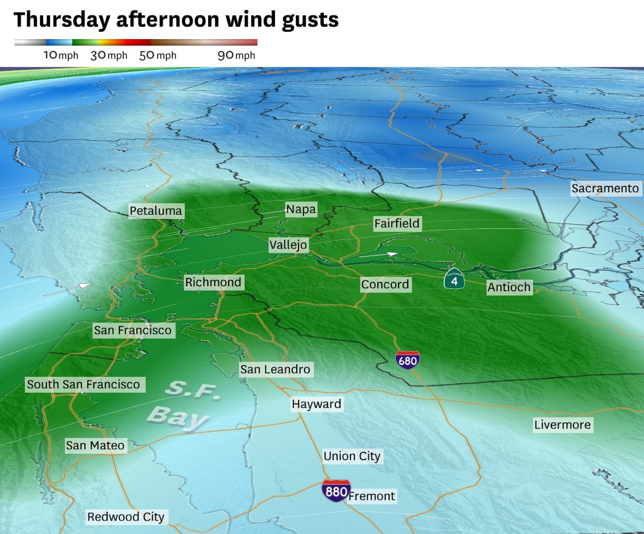 Bay Area weather: Here’s what to expect Thursday