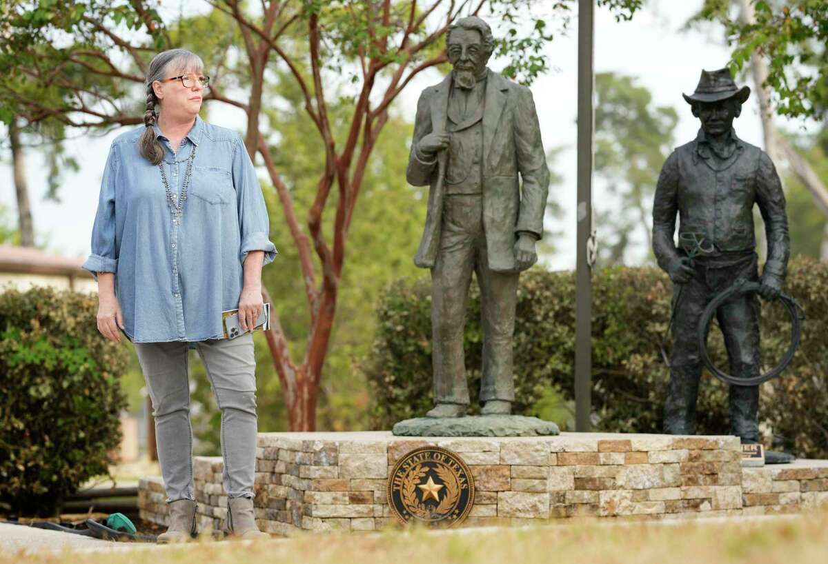 'The Rancher' statue joins Montgomery park monument as project expands