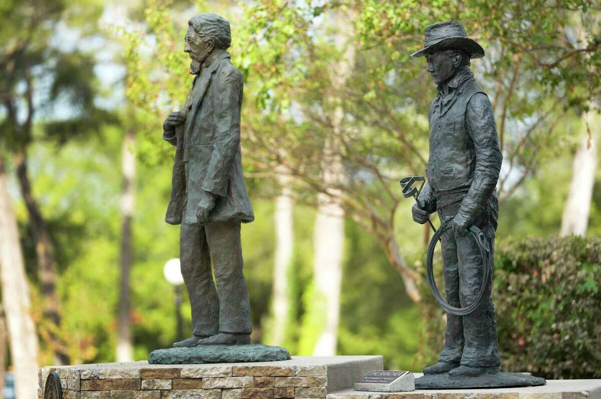 'The Rancher' statue joins Montgomery park monument as project expands