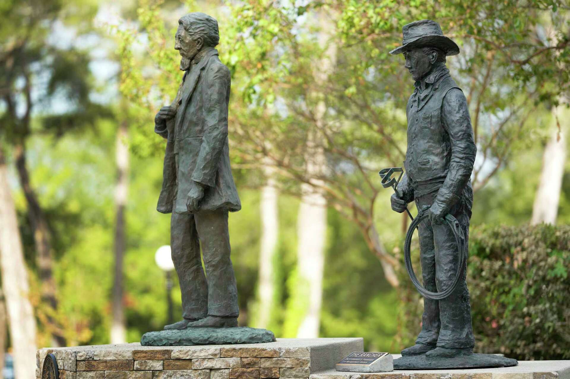 'The Rancher' statue joins Montgomery park monument as project expands