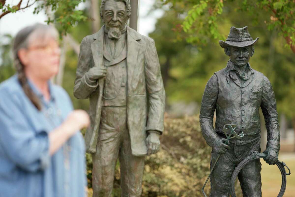 'The Rancher' statue joins Montgomery park monument as project expands