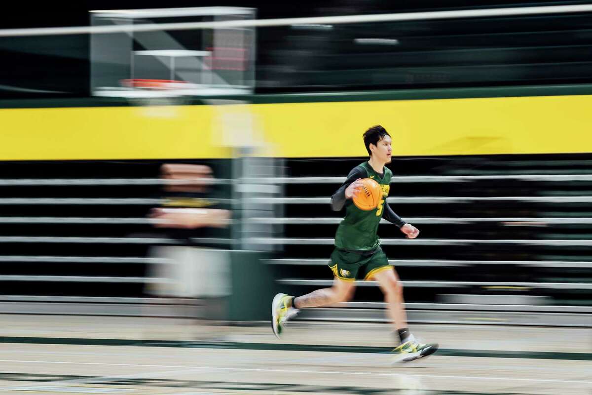 His country’s first D-I athlete, USF’s 'Mongolian Mike’ near NBA dream