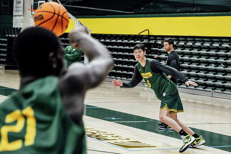 His country’s first D-I athlete, USF’s 'Mongolian Mike’ near NBA dream
