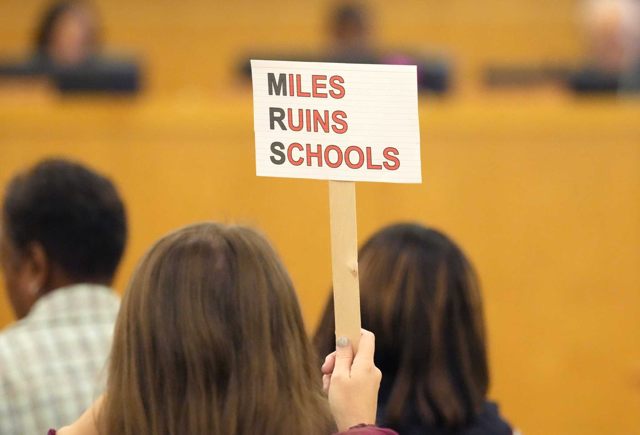 HISD teachers must commit to Miles' system or leave their campuses