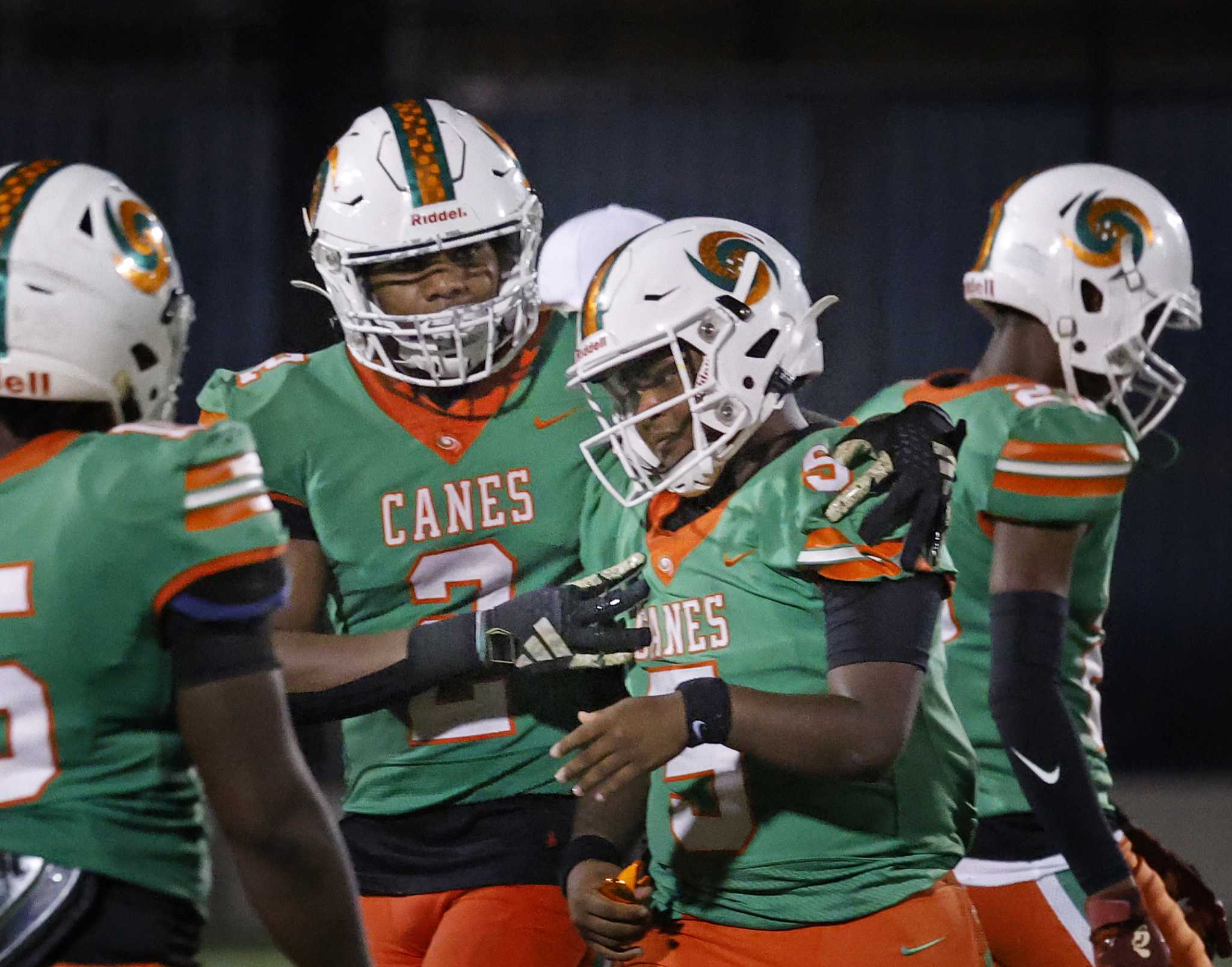 Amir Calhoun leads Sam Houston football to rout of Edison
