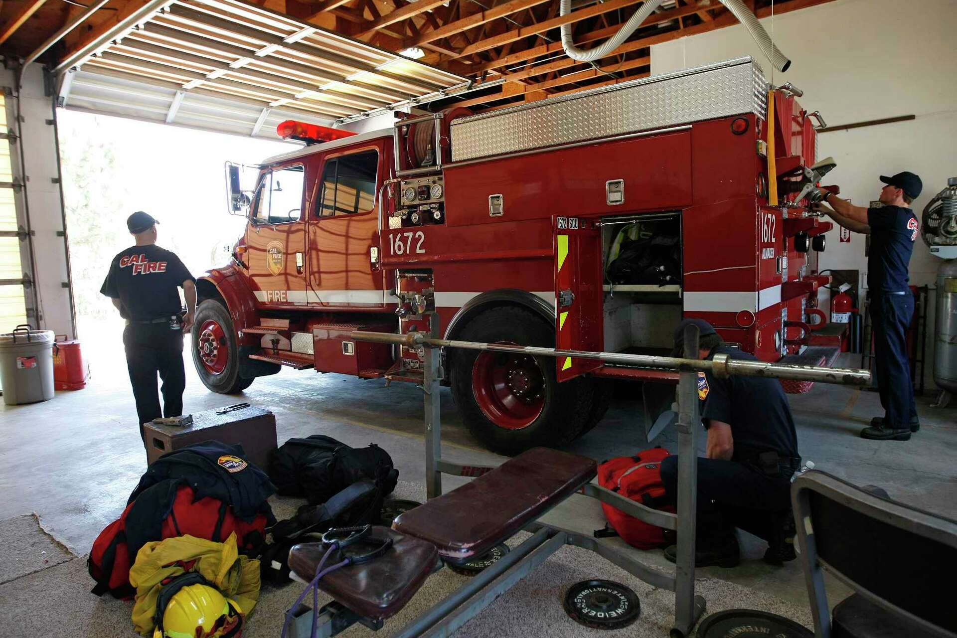 Cal Fire firefighters deliver baby in Northern California station