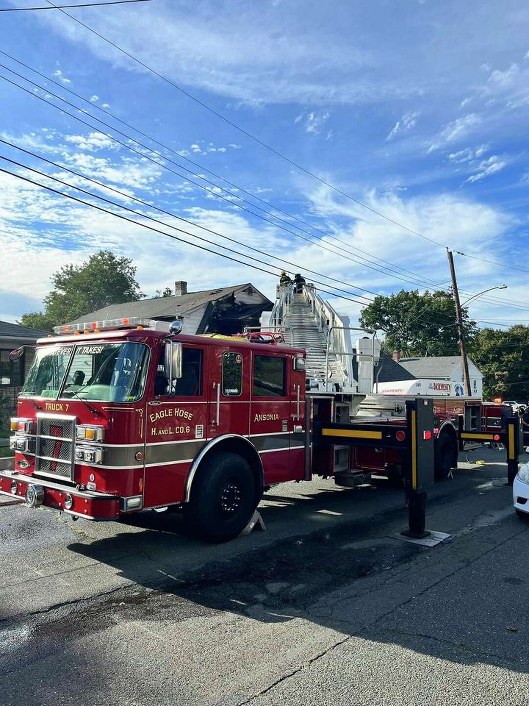 Two families displaced by Ansonia house fire, Red Cross says