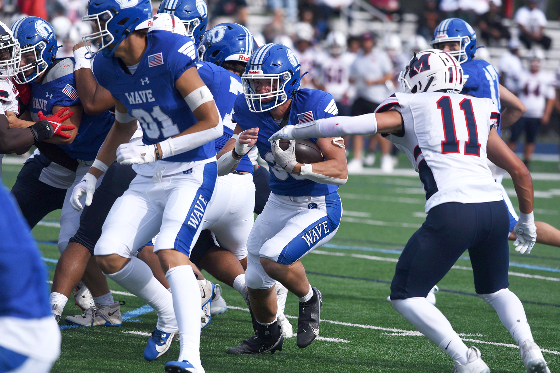 Darien High School field to get more ads starting next fall