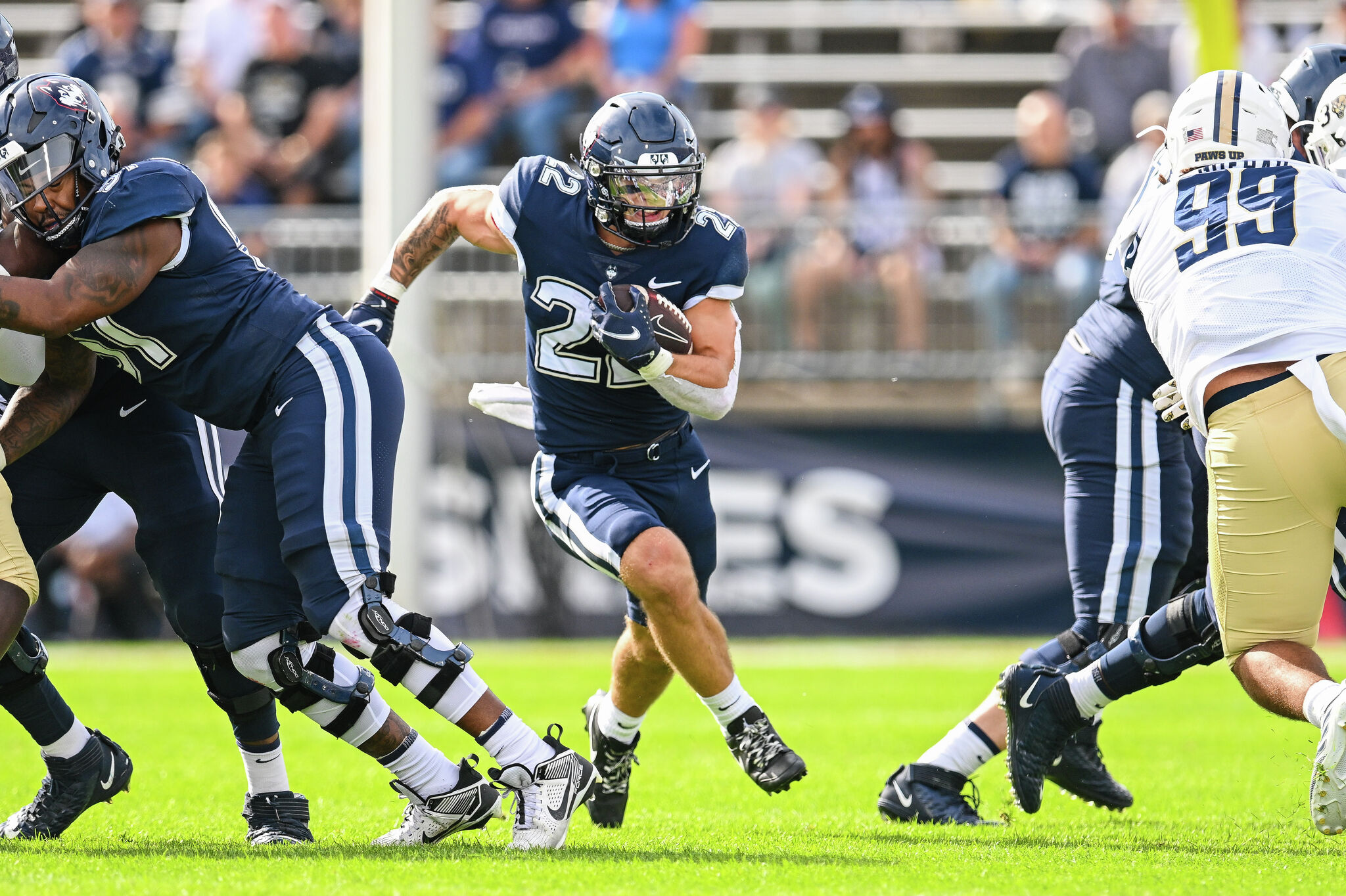 UConn football team aiming for first win as Utah State visits