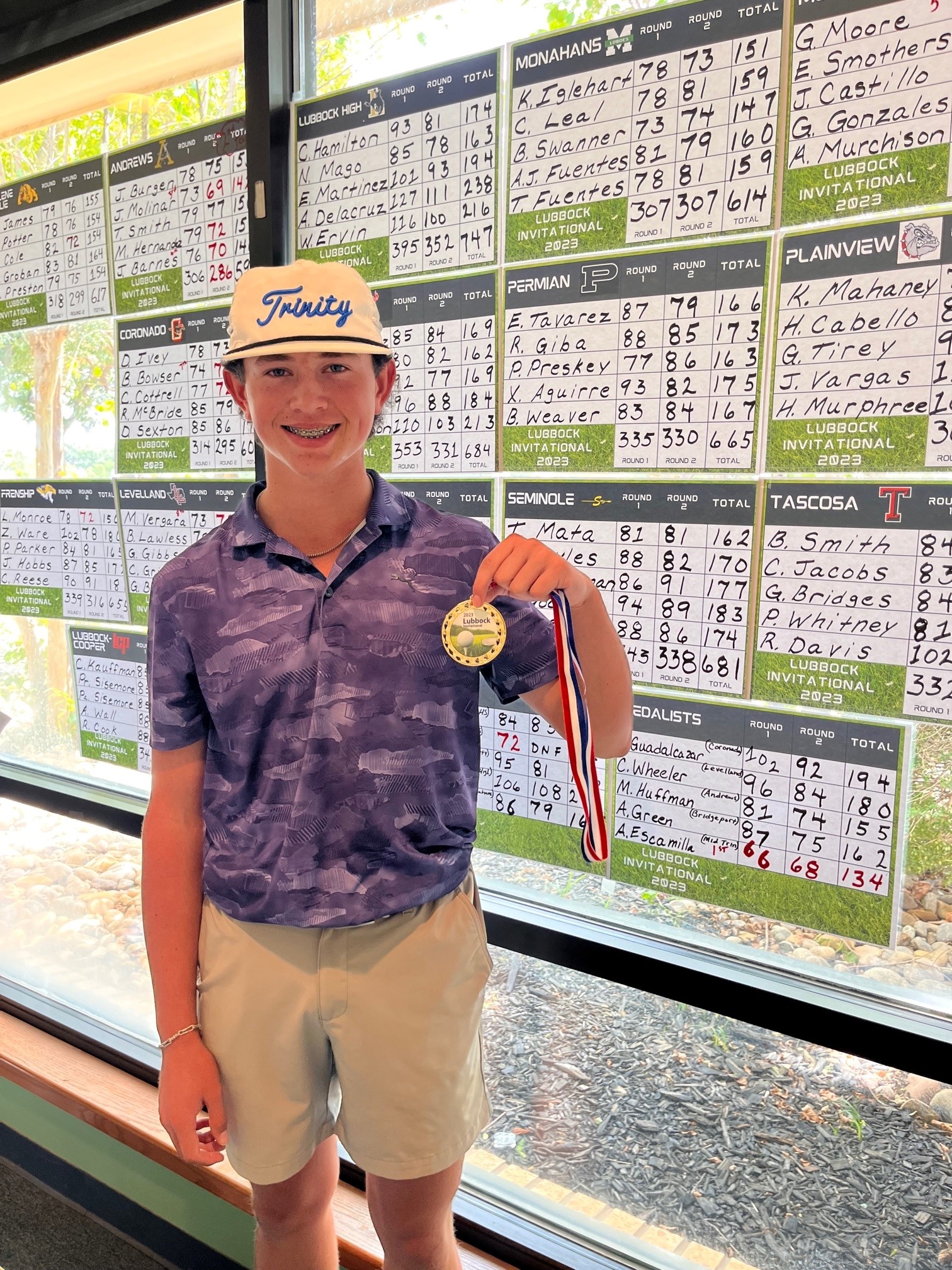 HS BRIEFS: Trinity's Escamilla wins Lubbock Invite; MHS tennis falls