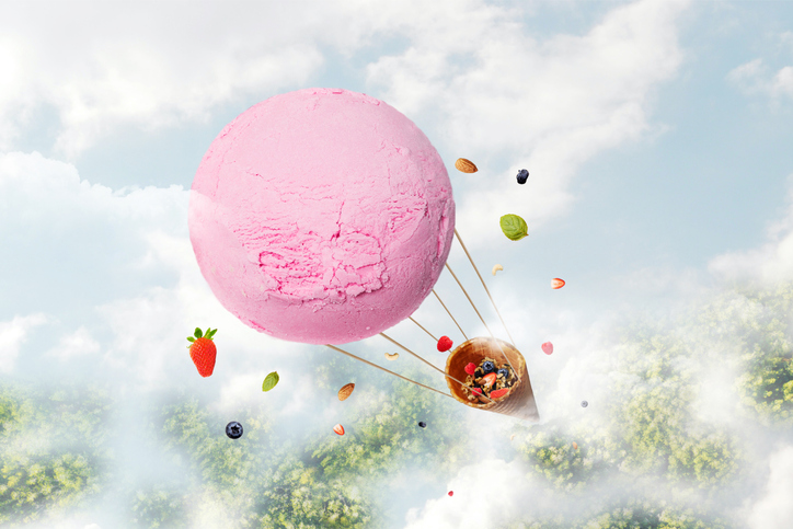 Ice cream castles in the air — Robin writes by Robin Garrison Leach