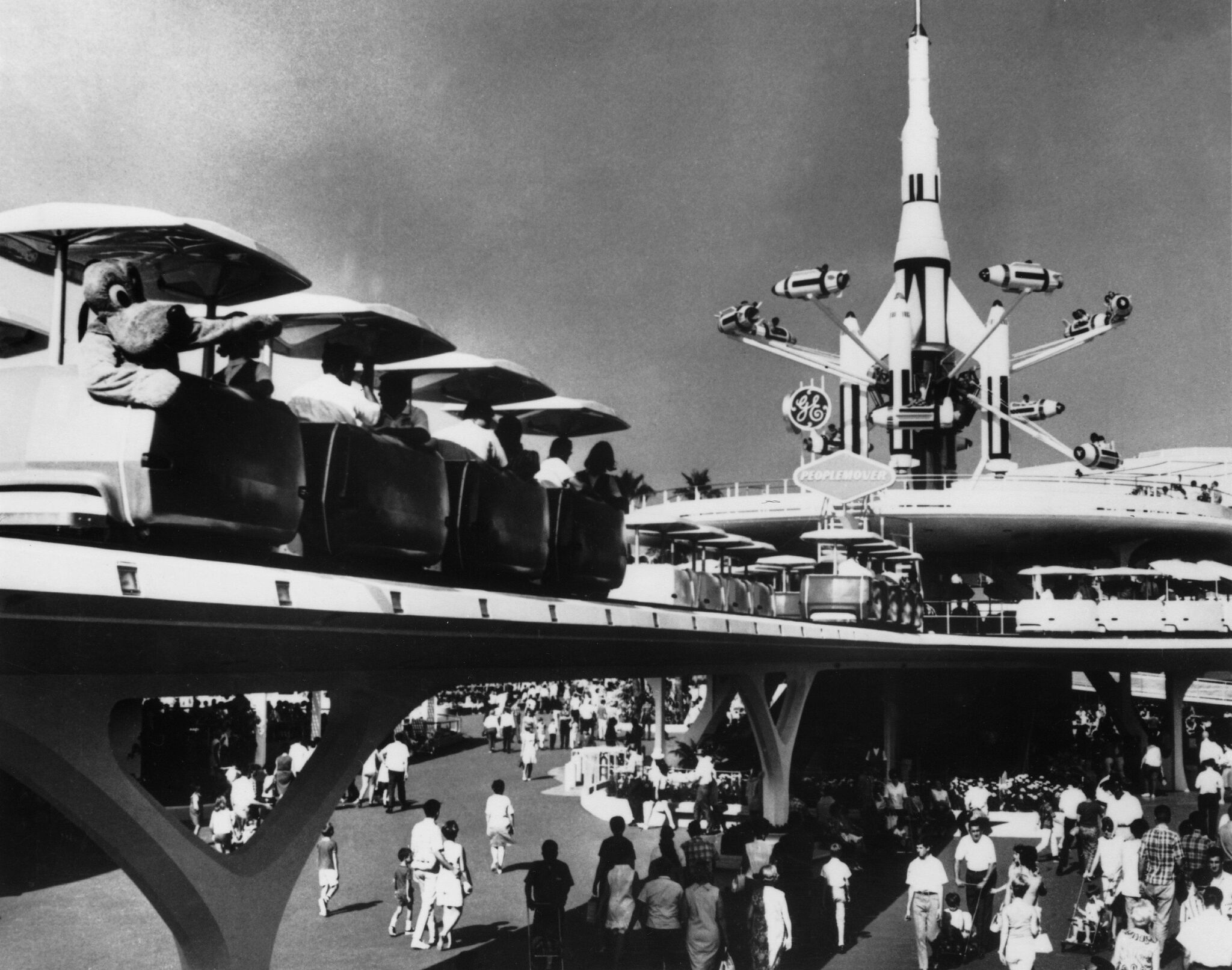 Disneyland Peoplemover History
