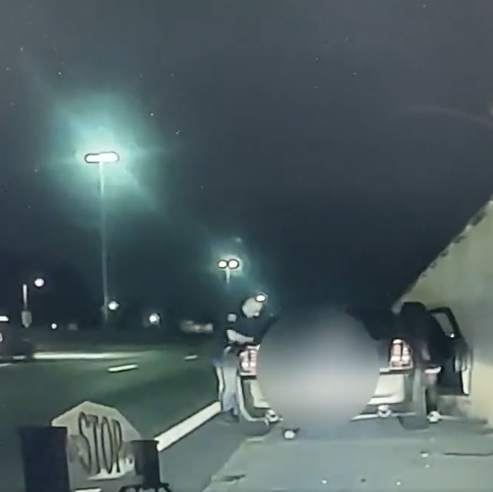 Michigan police dash cam footage reminds drivers of 'Move Over' law