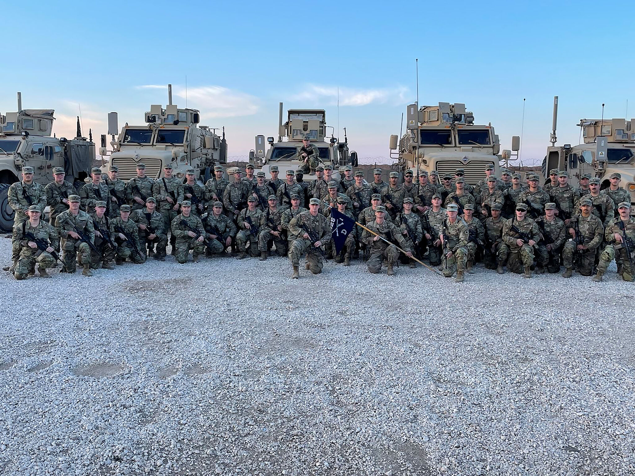 Big Rapids Michigan Army National Guard return home from Syria