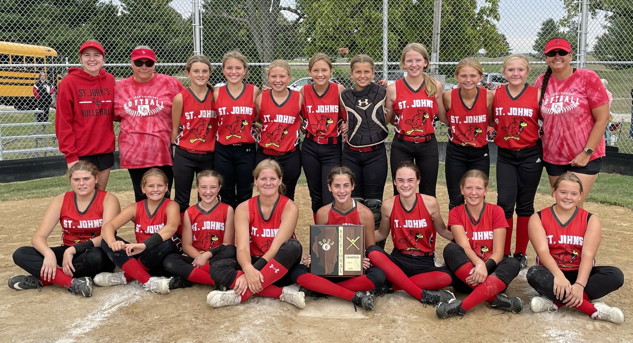 Carrollton St. John softball team advances to state tournament