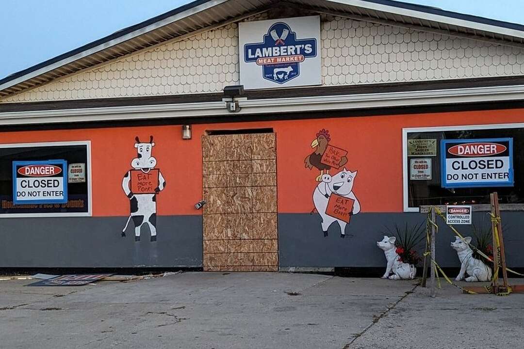 Gladwin police arrested man in meat market fire