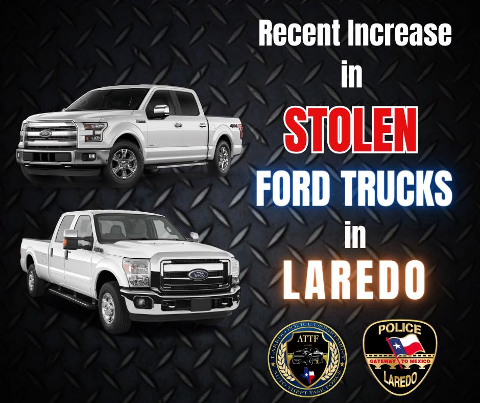 Laredo PD: Theft of Ford F-150s are on the rise