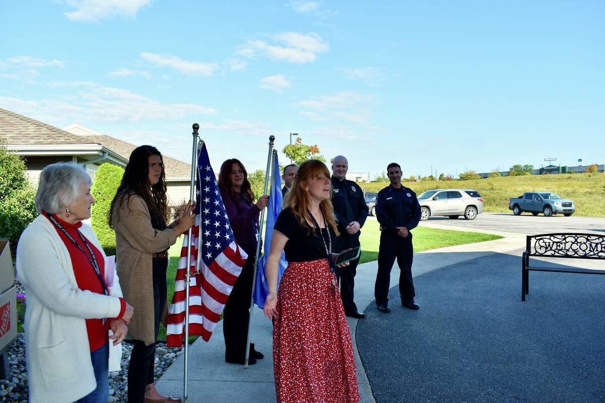 The Brook, Hospice of Michigan honors veterans with first responders