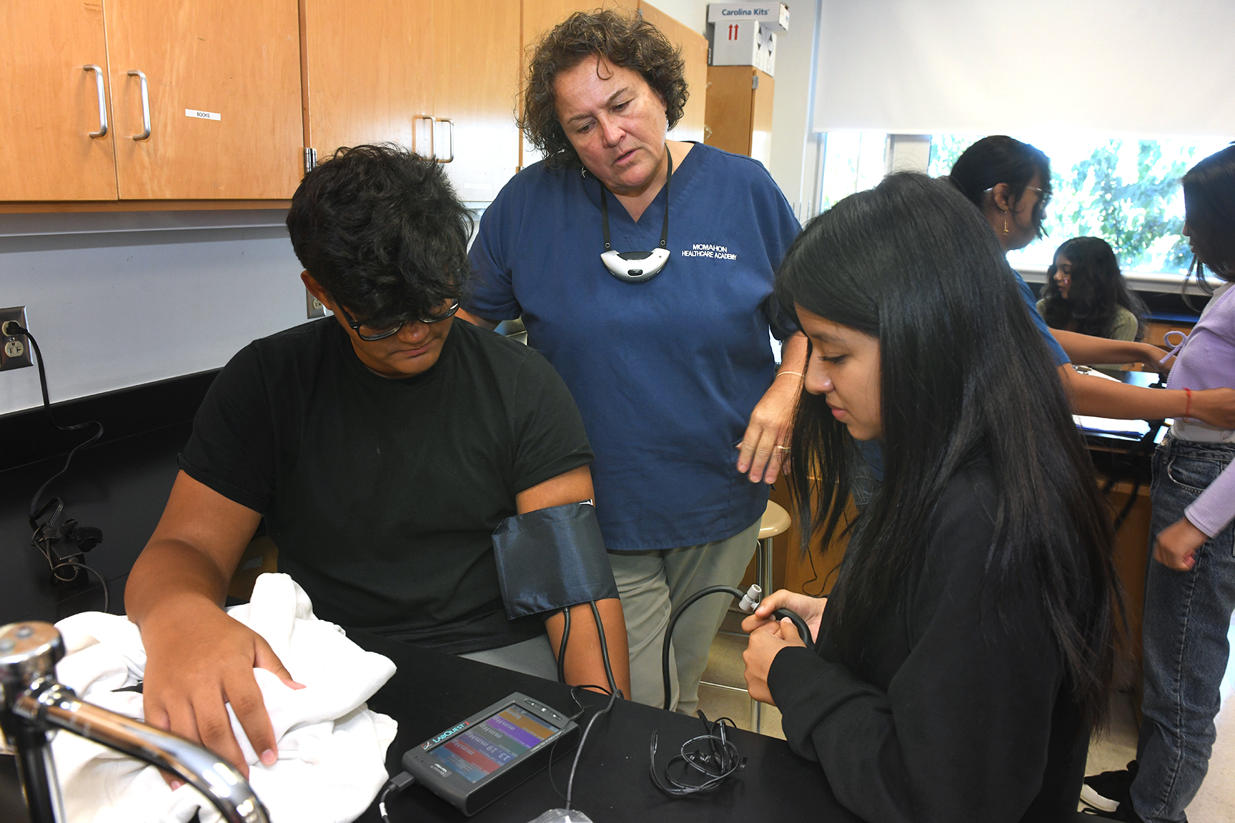 Chalk Talk: Norwalk students get hands-on practice in health care