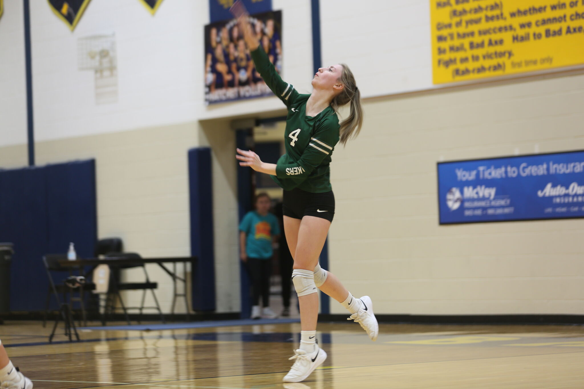 Elkton-Pigeon-Bay Port Laker's Cassidy Fritz is interviewed