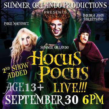 Torrington theater adds second show for 'Hocus Pocus Live"