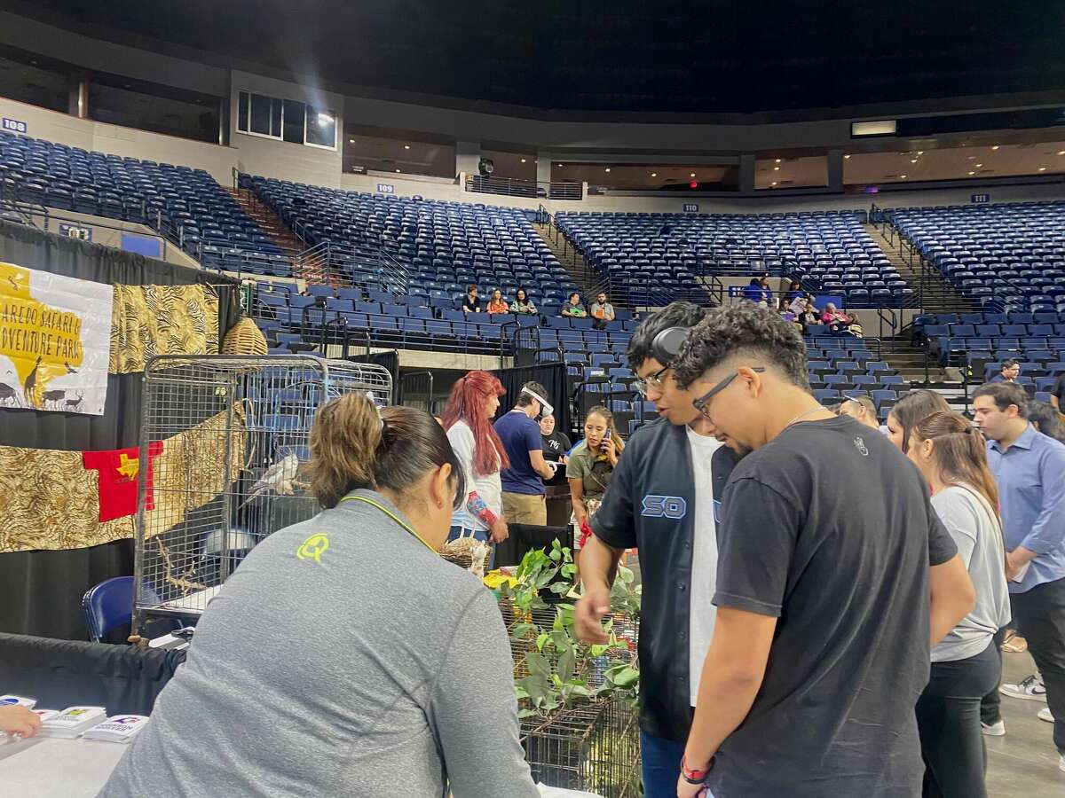 Workforce Solutions for S Texas holds Youth Career Expo at Sames Arena