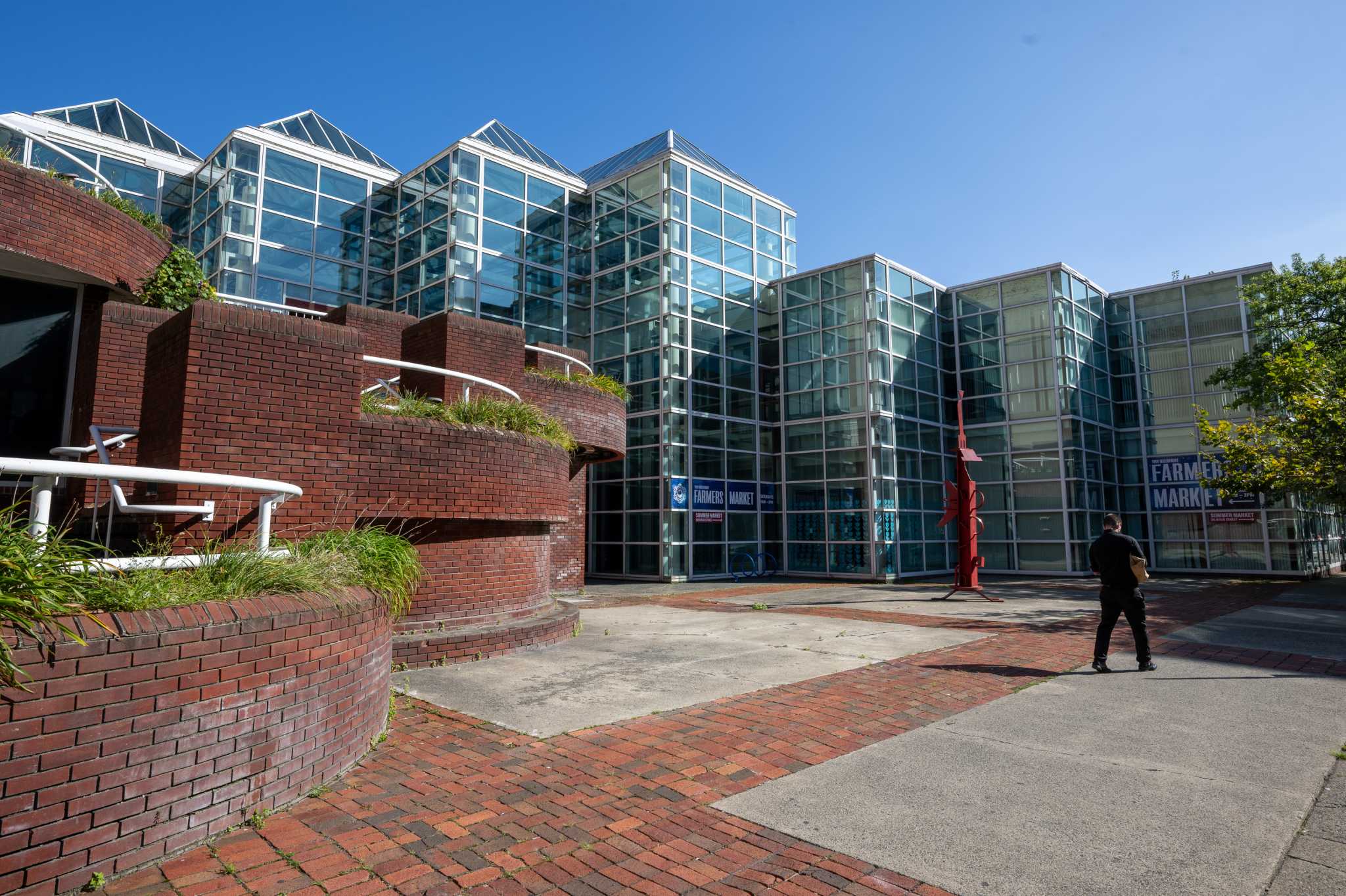 Frear Building, Atrium and Uncle Sam parking lot in Troy are for sale