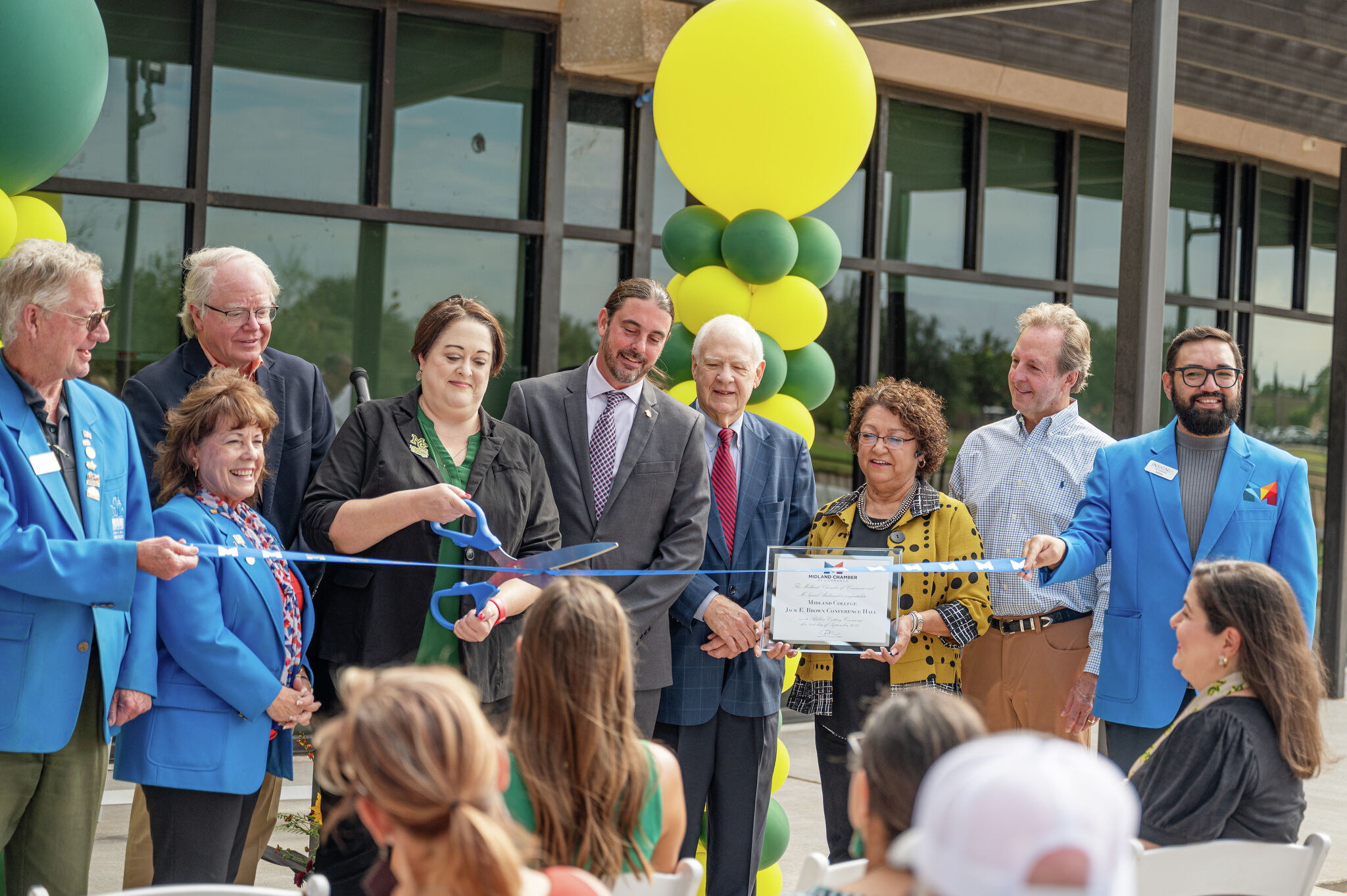 Midland College dedicates Jack E. Brown Conference Center