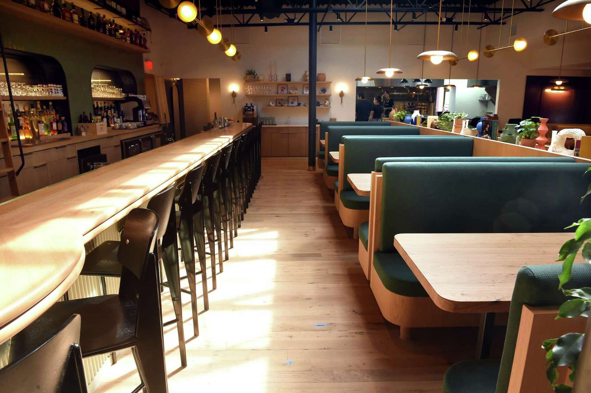 Inside New Haven's Gioia Italian market and eatery on Wooster Street