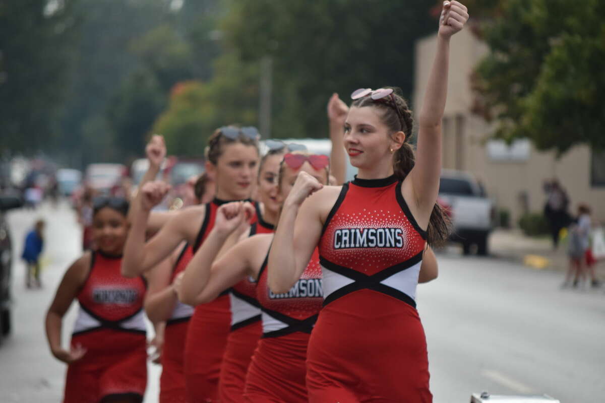 Jacksonville High School holds its homecoming parade