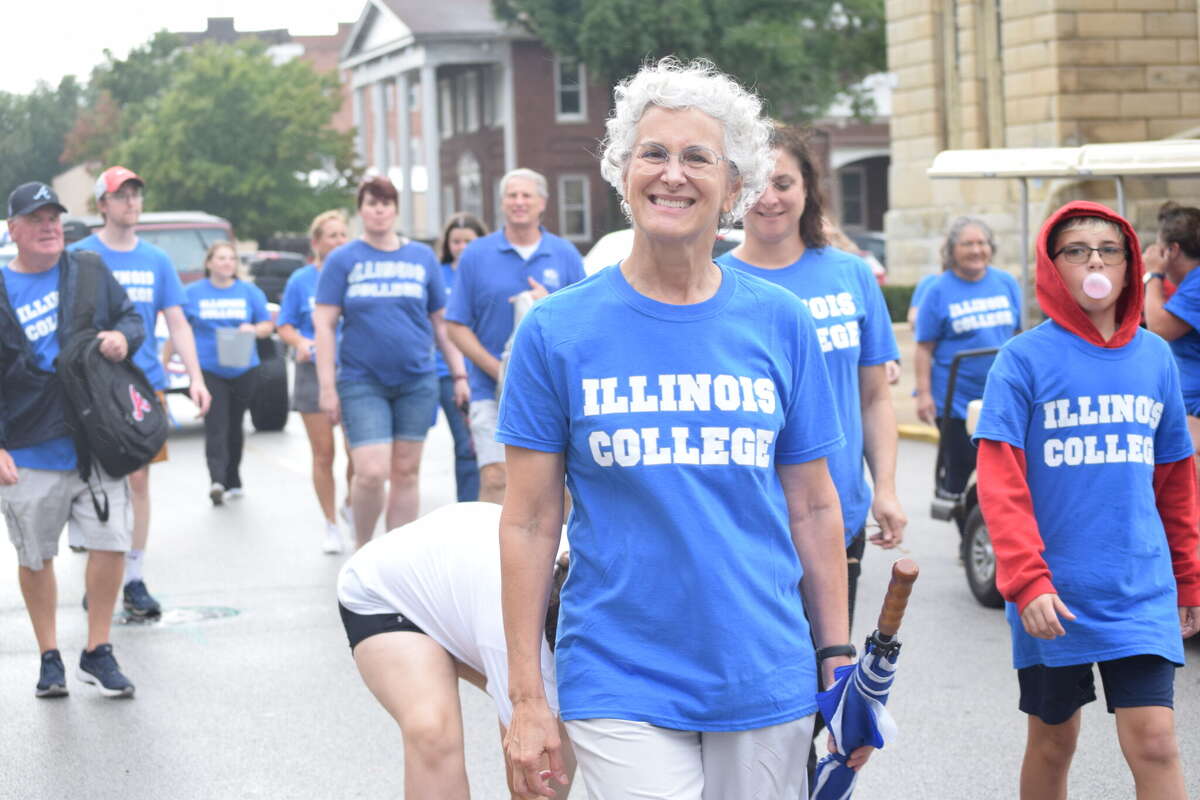 Jacksonville High School holds its homecoming parade