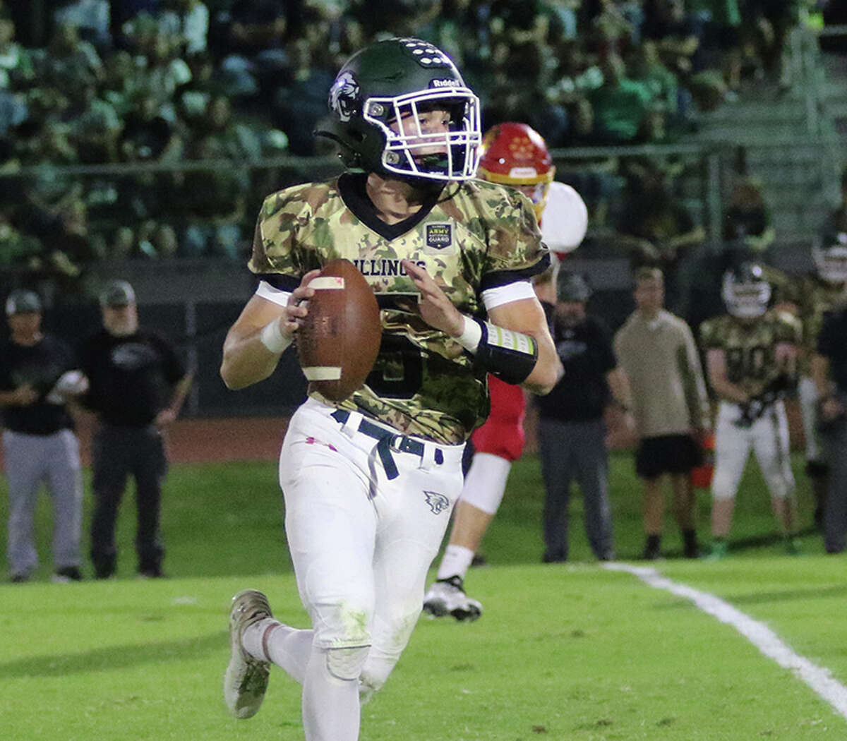 Shells trail, then 'go, go, go, go, go, go' to bury Salem