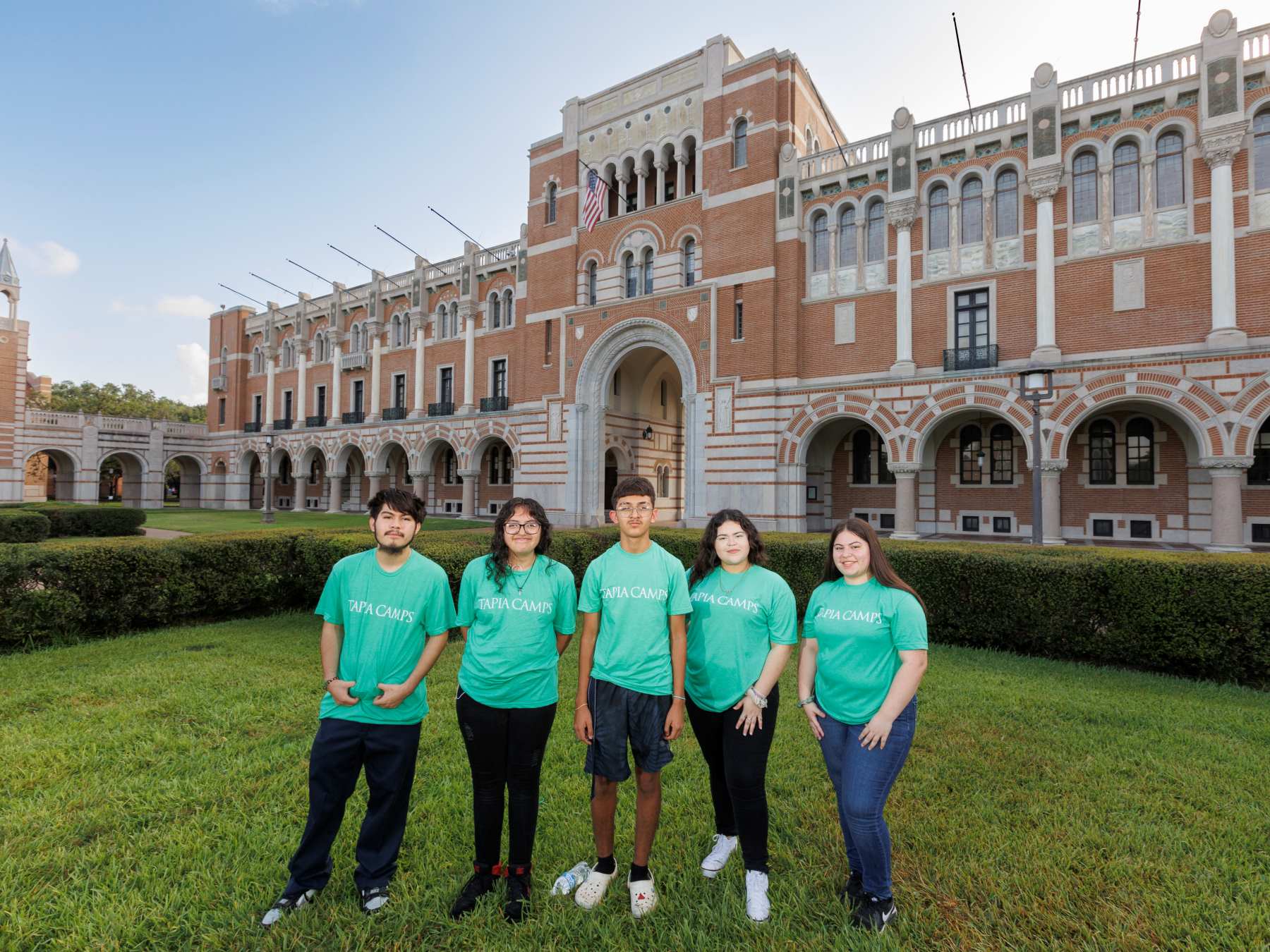 LBJ migrant students participate in Rice University Tapia Camps