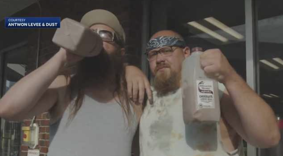 Love chocolate milk? This duo takes it to a new level after making a ...