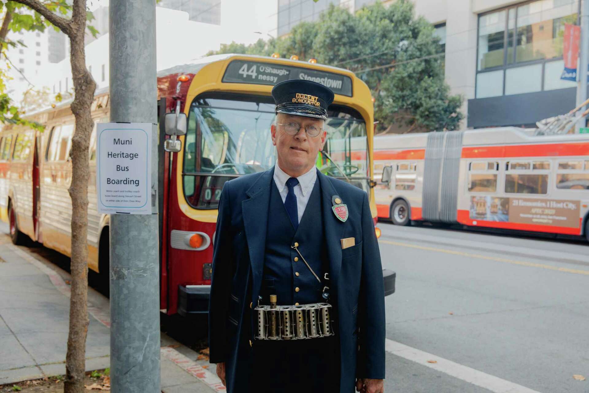 SF locals, visitors climb aboard historic Muni cars at heritage event