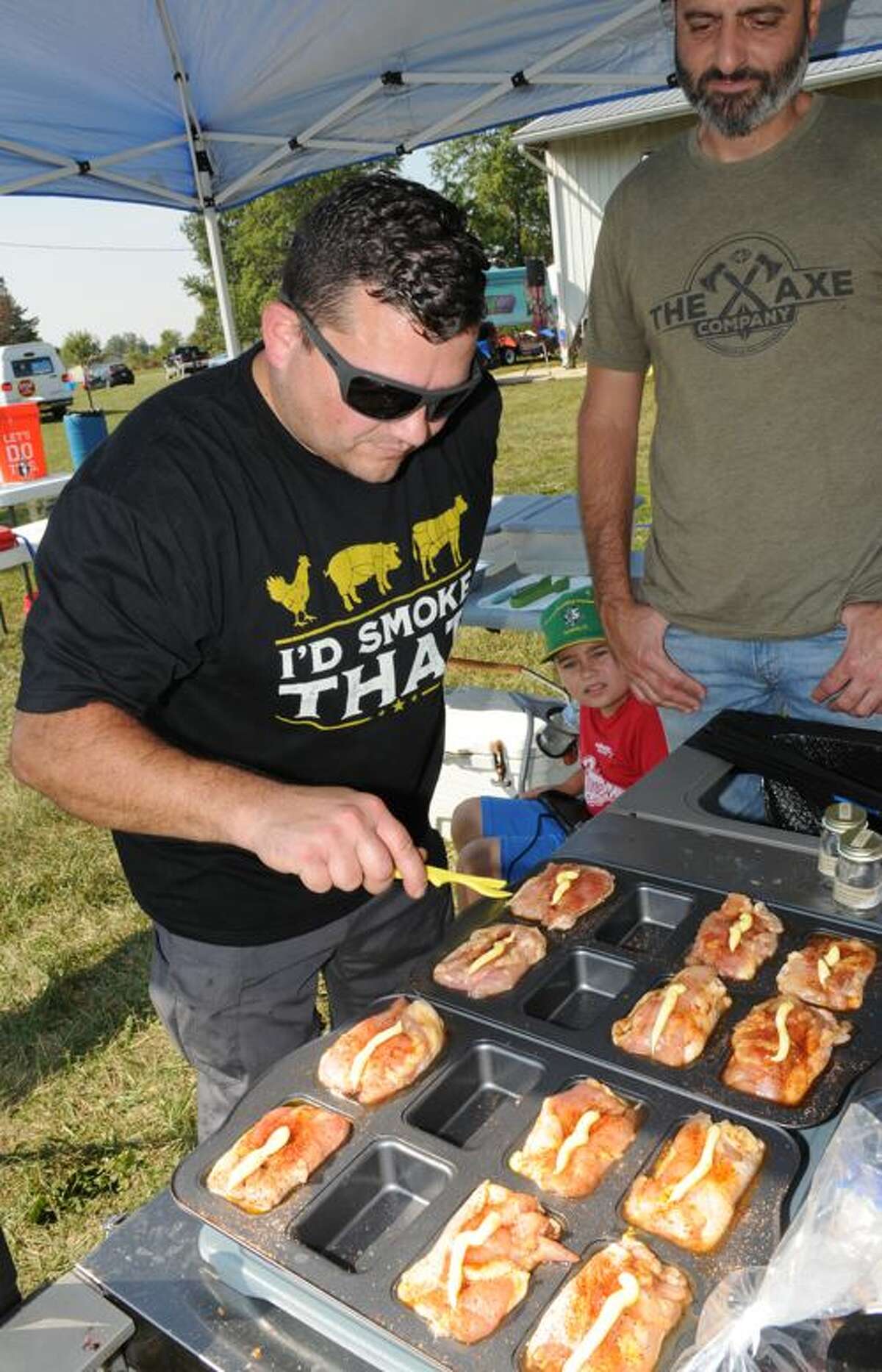 Backyard BBQ masters vie at Brighton cookoff