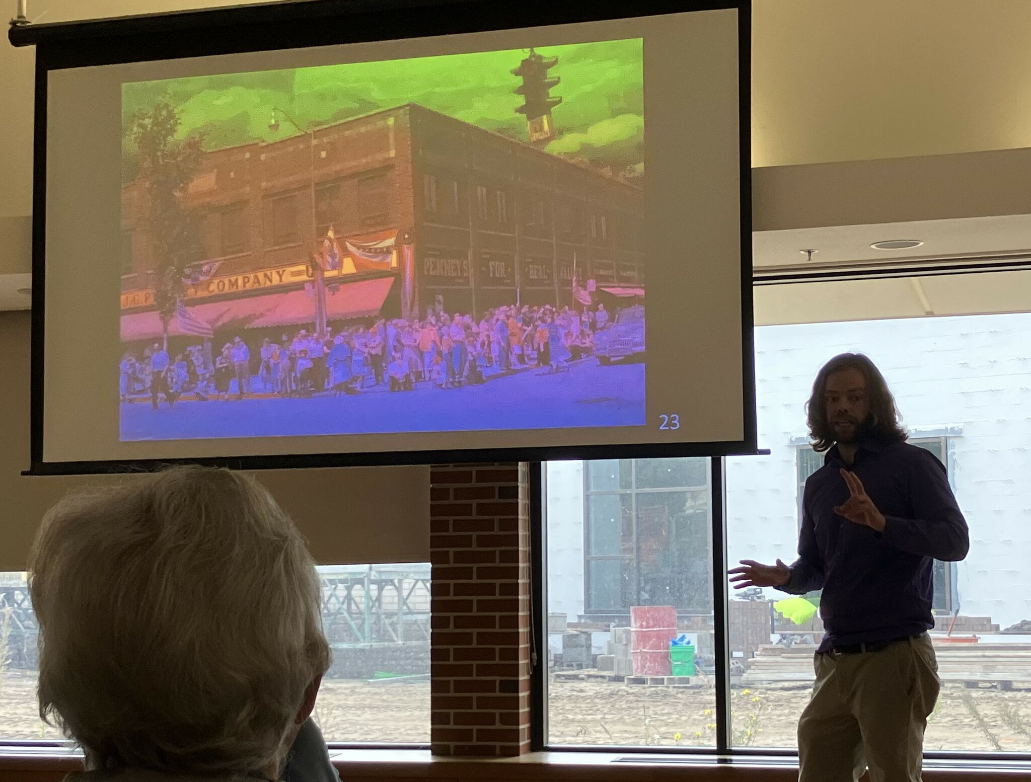Local historian Jake Huss shares anecdotes about history of Midland