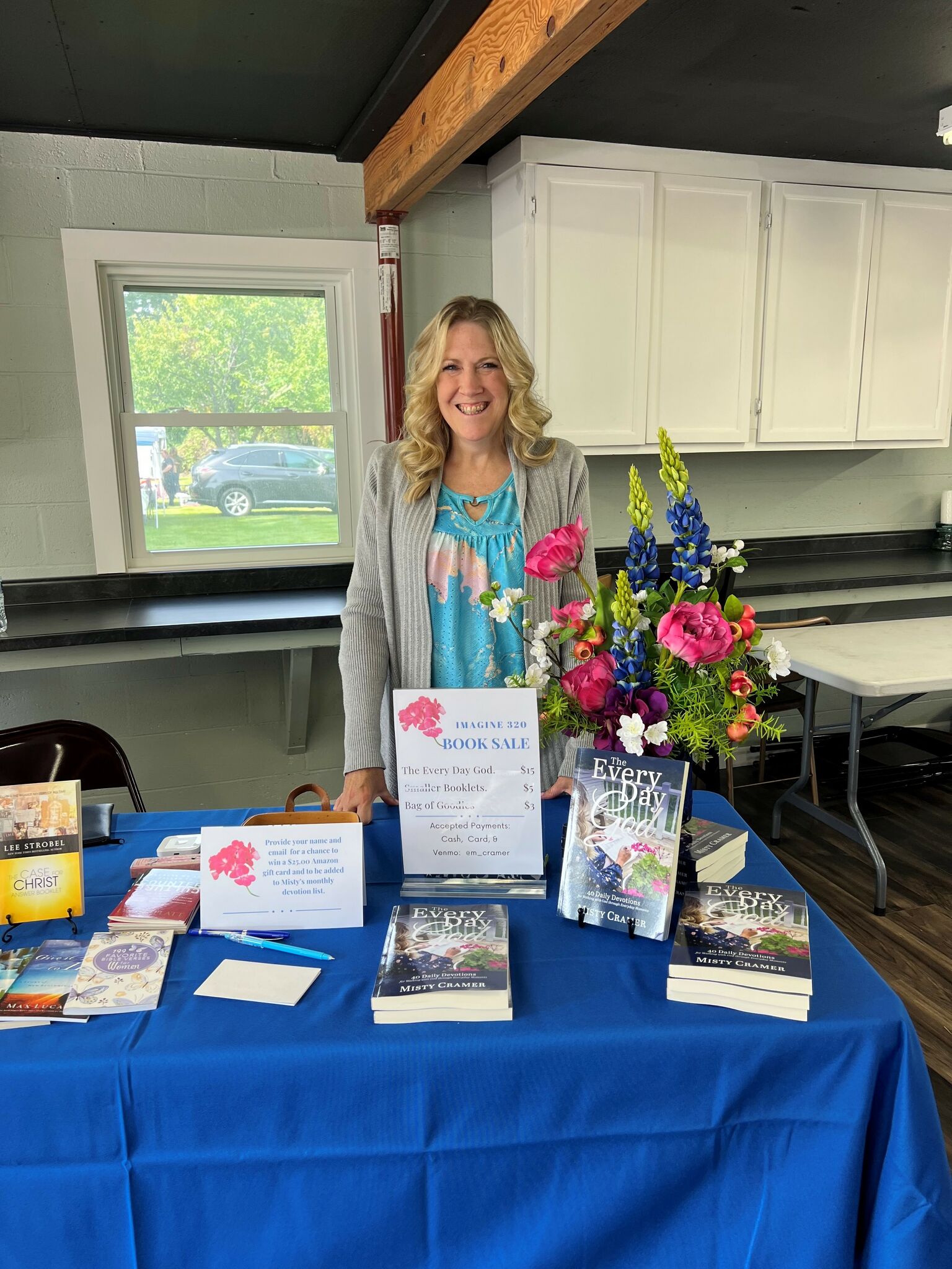 Author Misty Cramer holds book signing