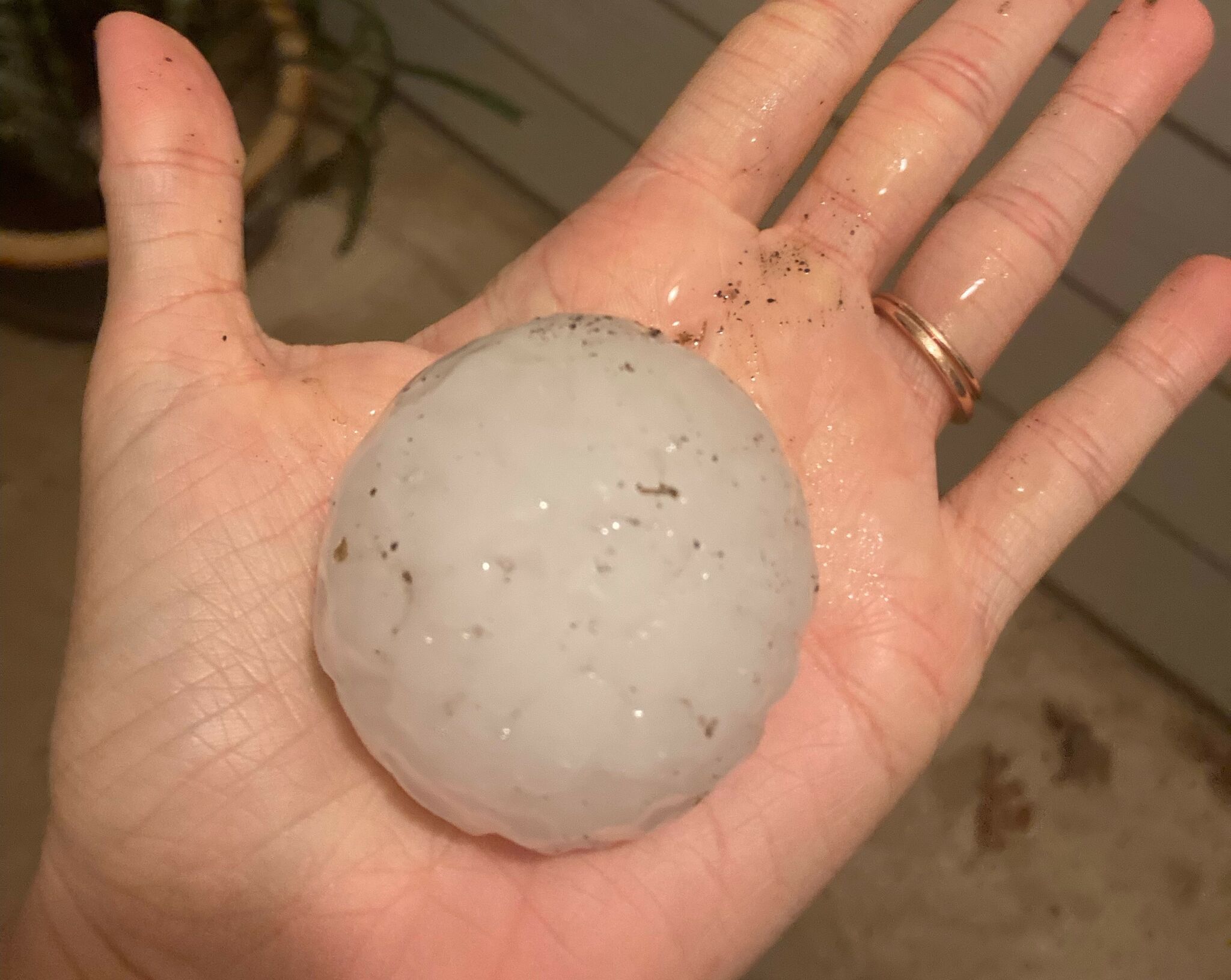 Hail pummels Texas Kia dealership, damaging nearly every car