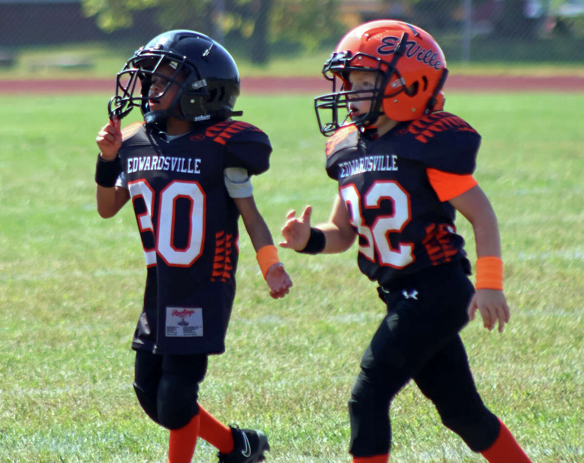 PHOTOS: Little Tigers football plays Mascoutah