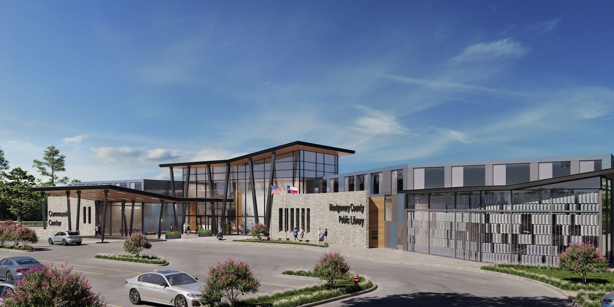 Montgomery County releases renderings of new library, community center