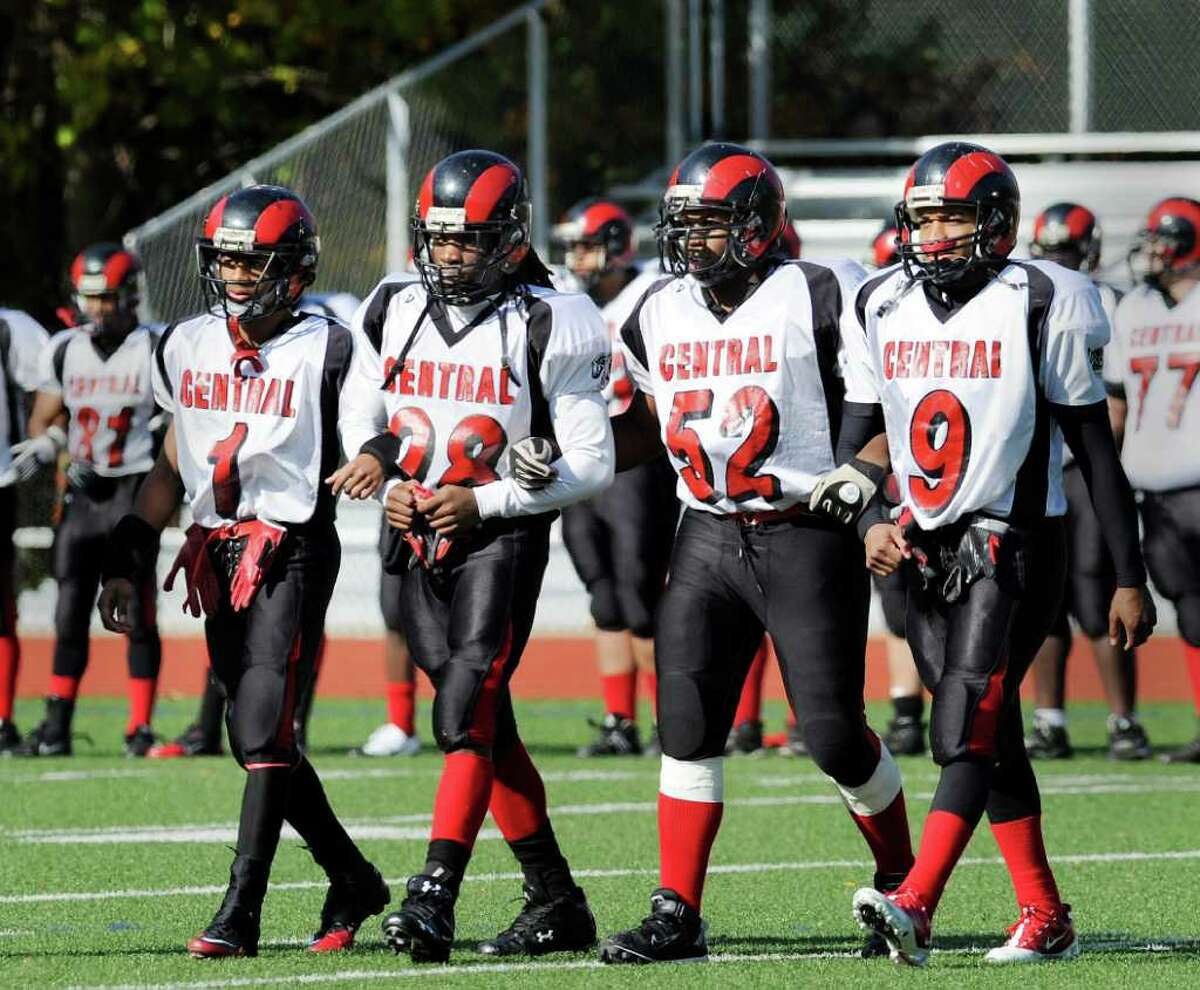 Bridgeport Central at Greenwich football