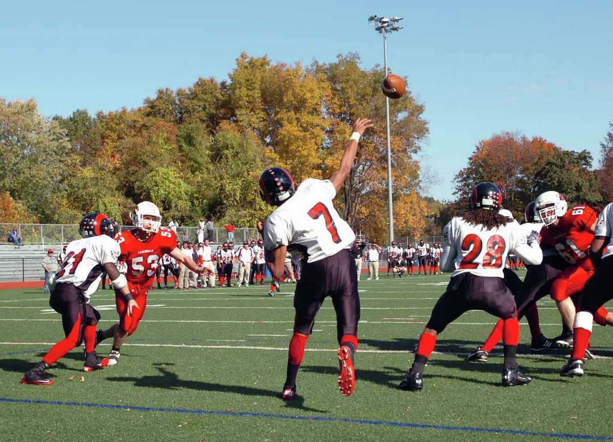 Bridgeport Central at Greenwich football