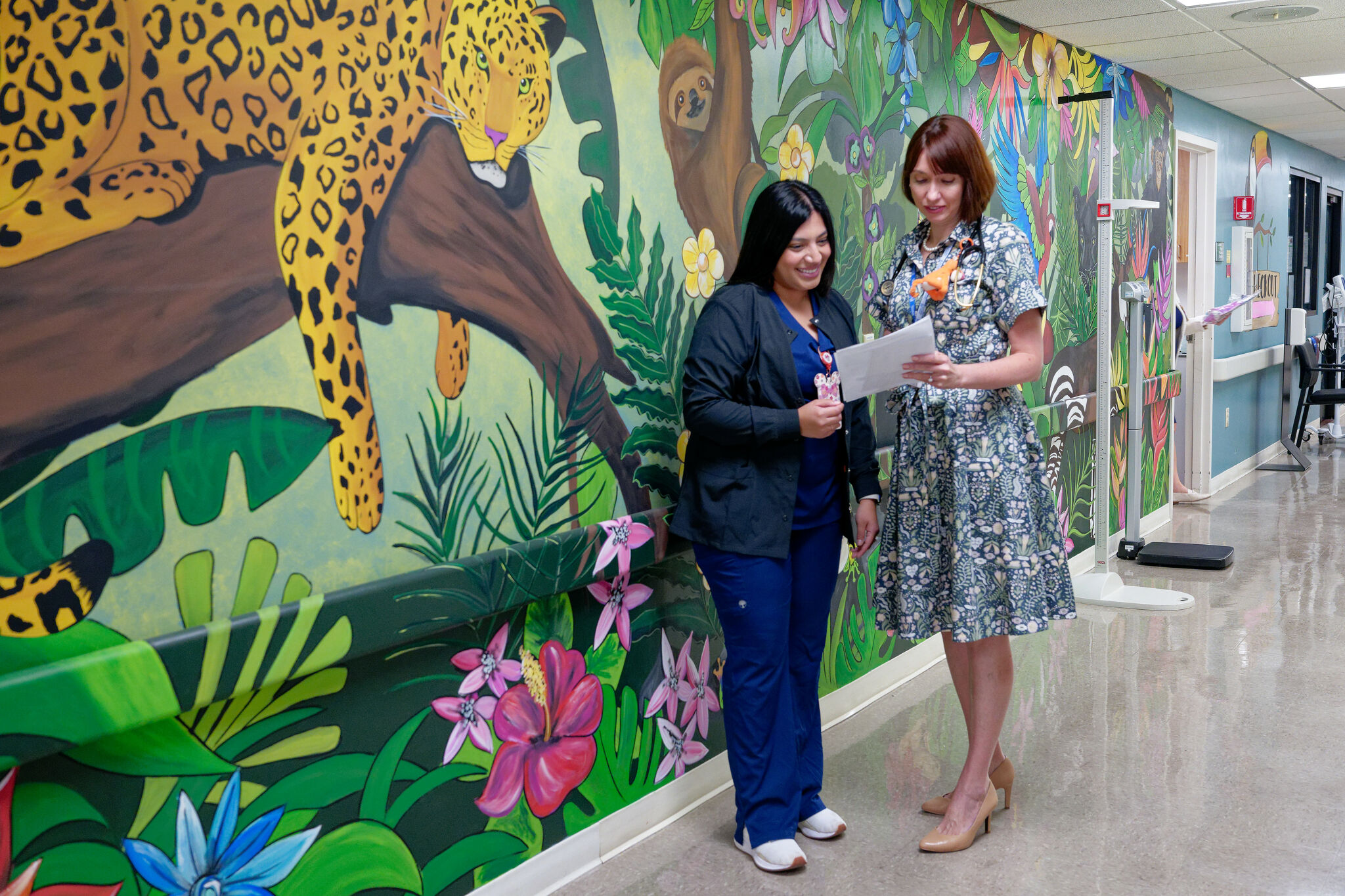 Murals go up at Midland Community Healthcare Services